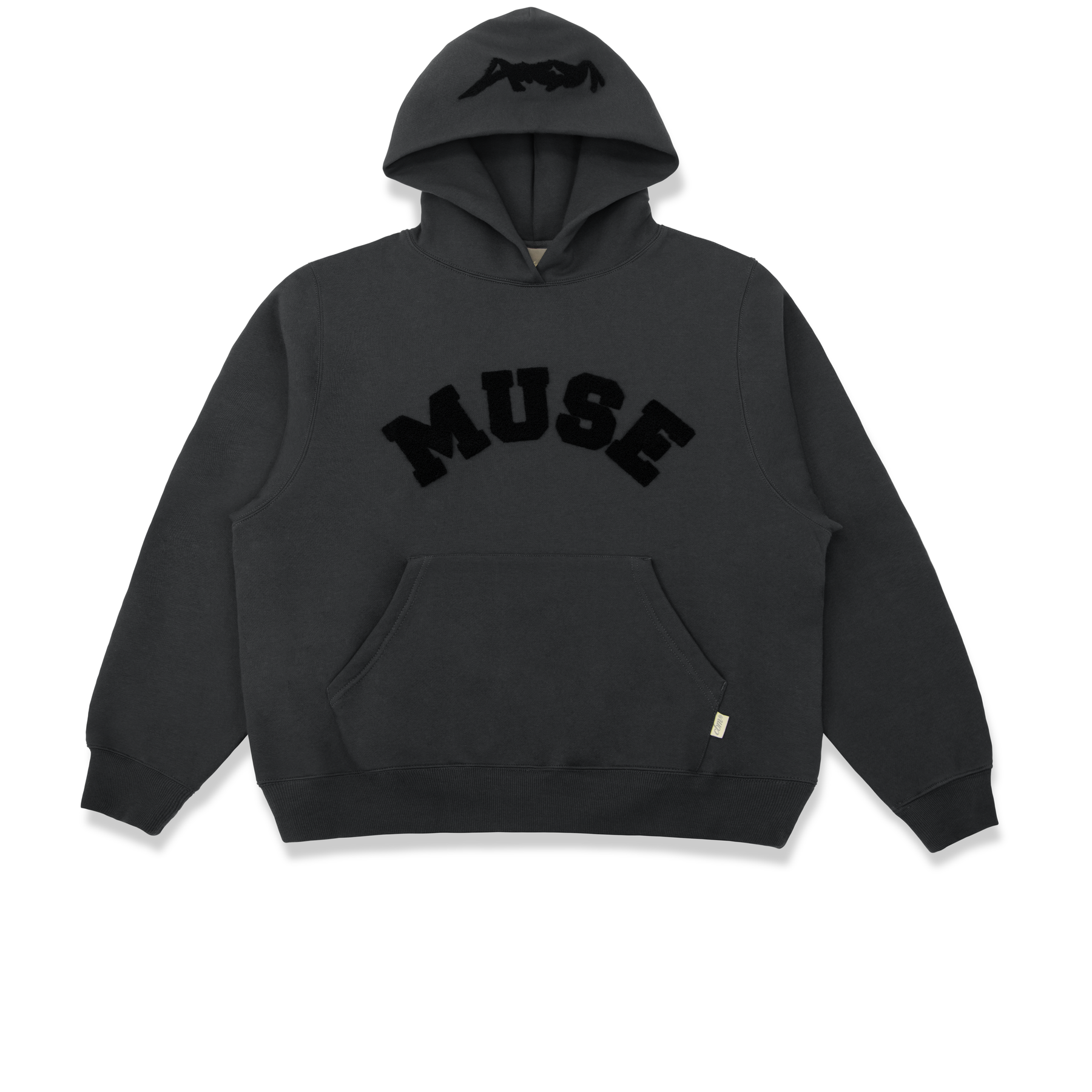Heavyweight Chenille Hoodie - Graphite