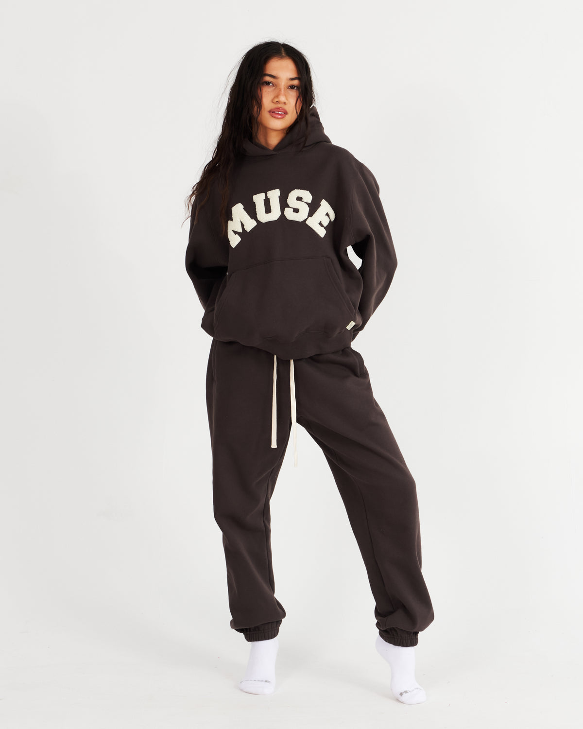 Heavyweight Chenille Hoodie - Steel